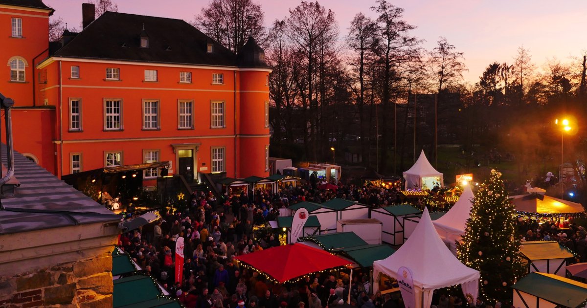 Willkommen zum Weihnachtsmarkt auf Burg Wissem! | Stadt Troisdorf