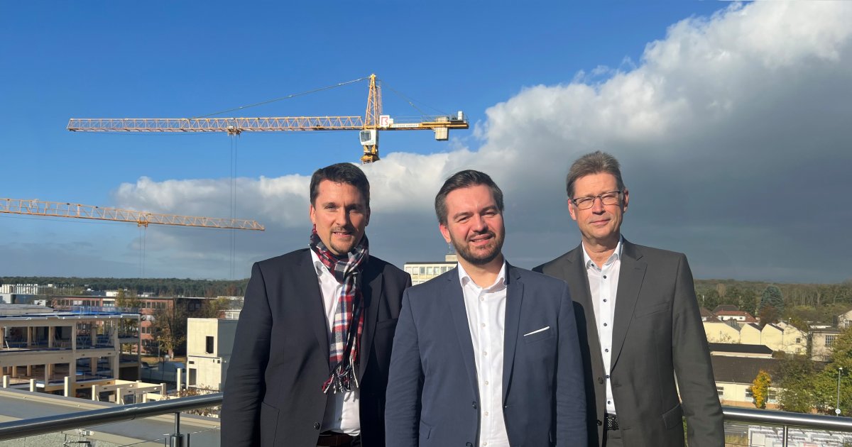 Bürgermeister Alexander Biber begrüßt neuen TROWISTA-Geschäftsführer ...